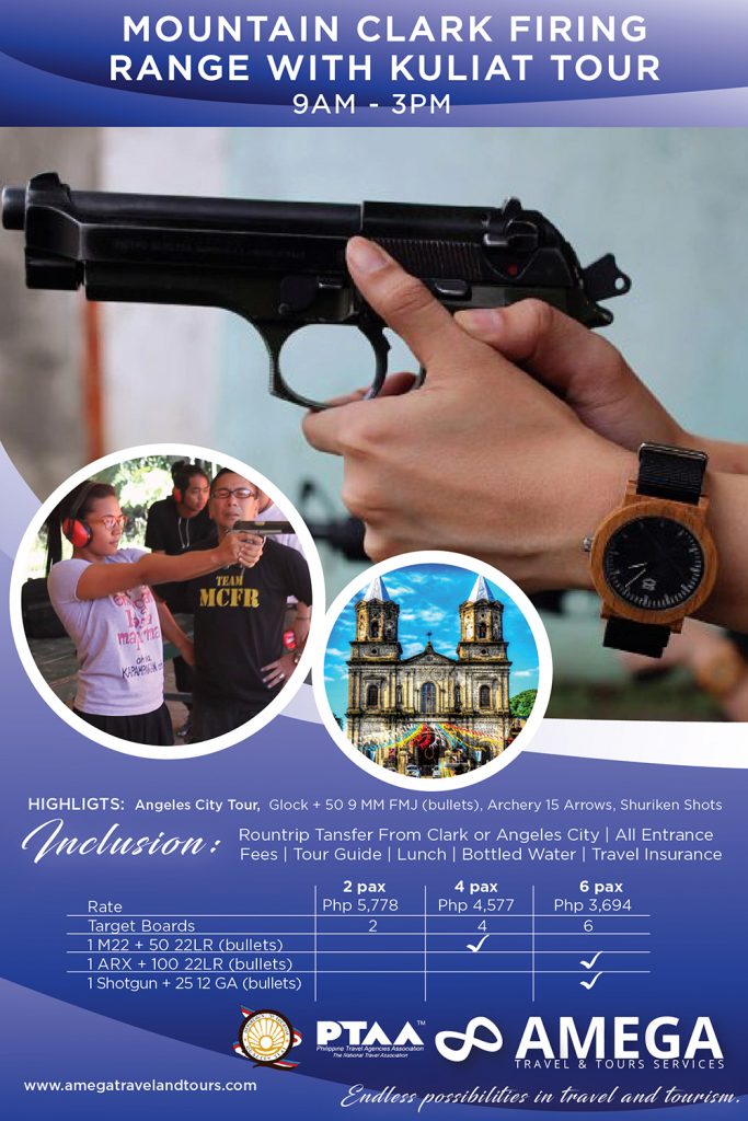 Mountain Clark Firing Range - Amega Travel and Tours Services