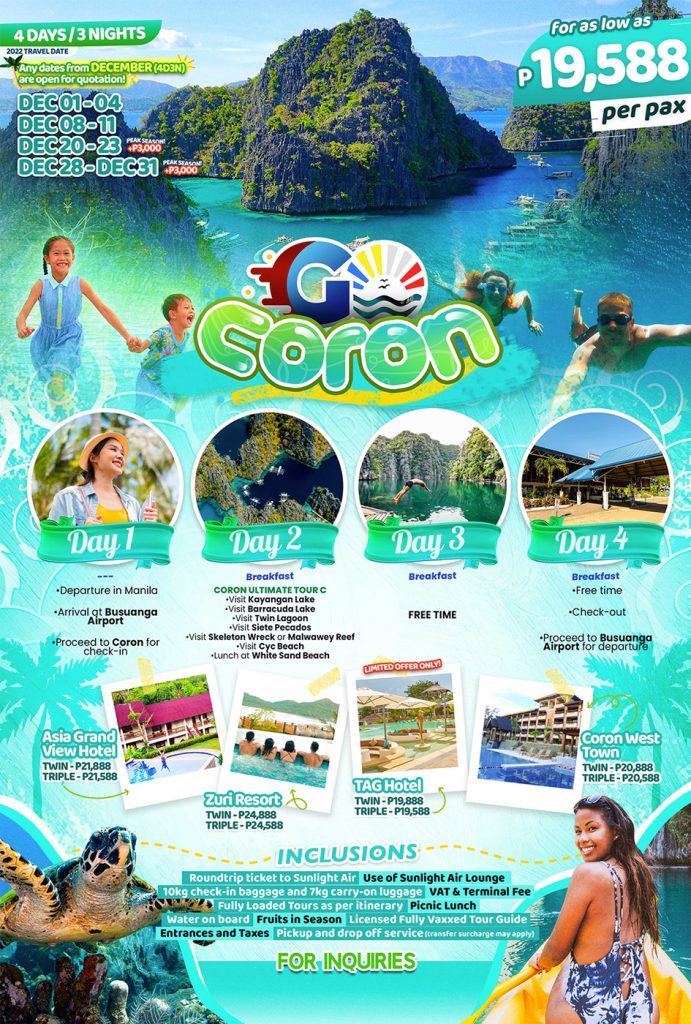 New Tour Packages - Amega Travel and Tours Services