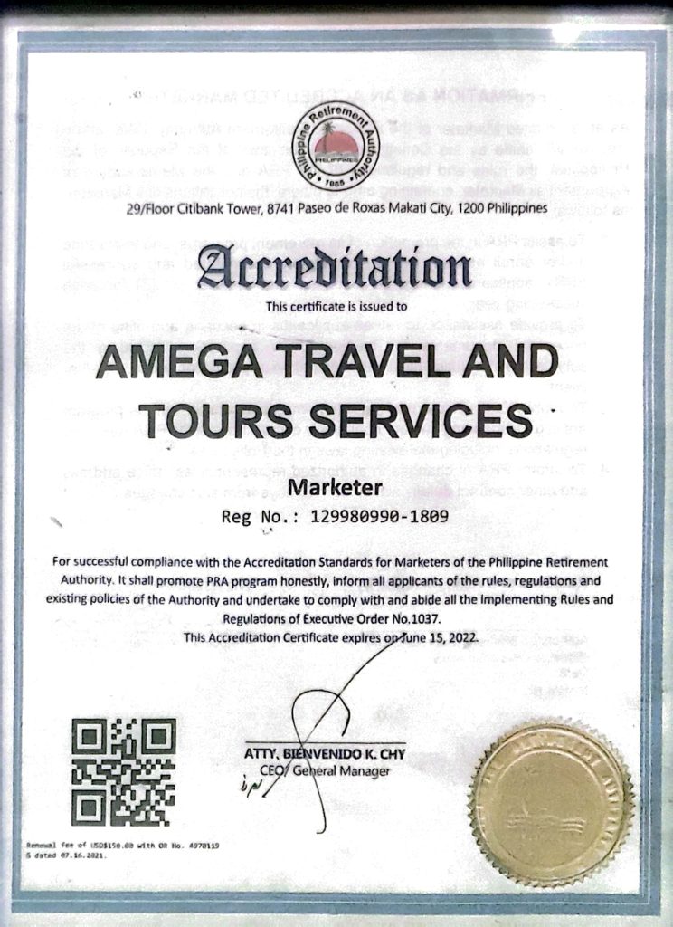 Amega Travel and Tours Services | Full-Service Travel Agency