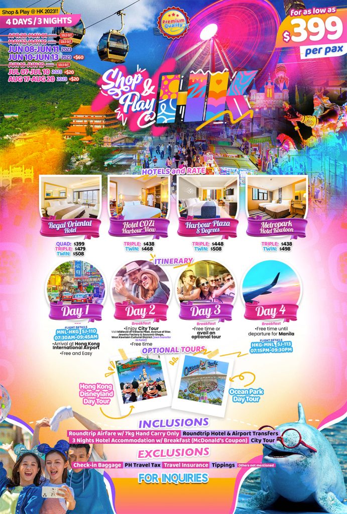 New Tour Packages - Amega Travel and Tours Services