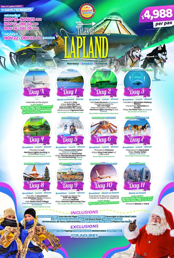 New Tour Packages - Amega Travel and Tours Services