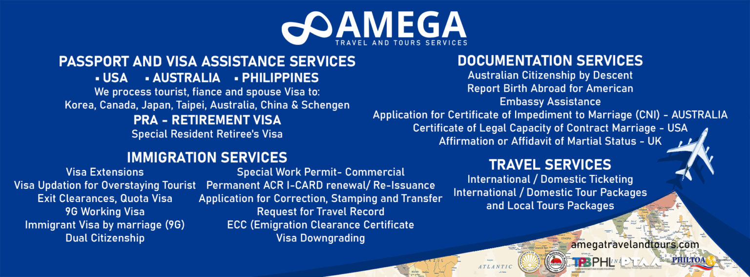 Amega Travel and Tours Services | Full-Service Travel Agency