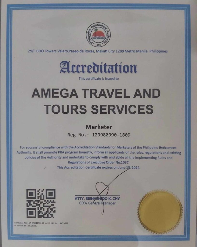 Amega Travel and Tours Services | Full-Service Travel Agency