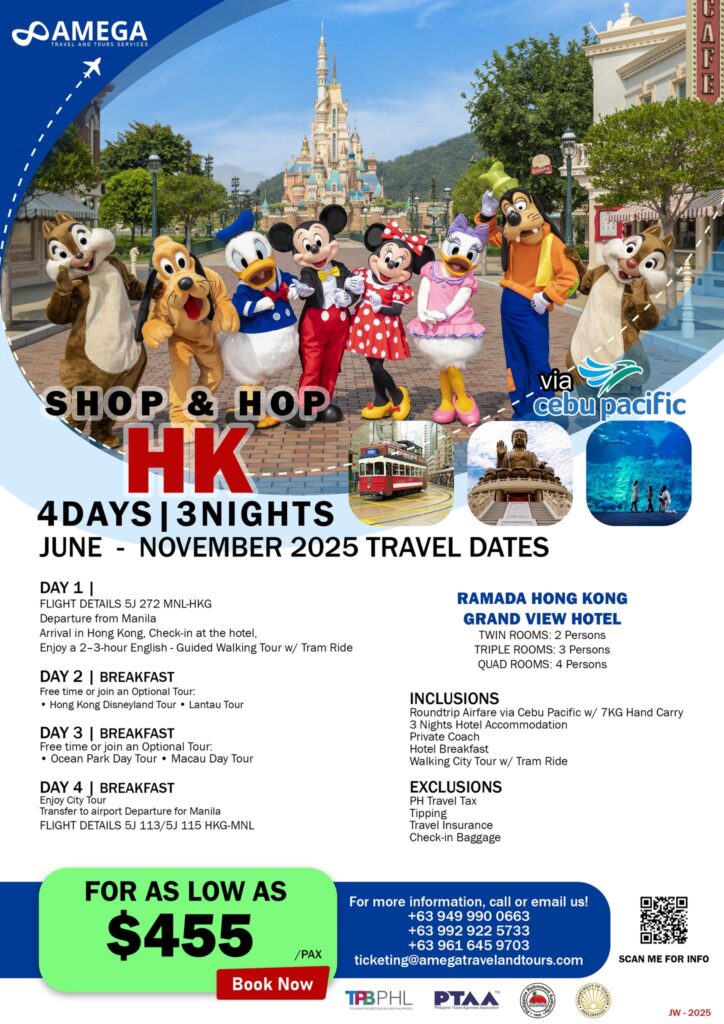 International Tour Packages - Amega Travel and Tours Services