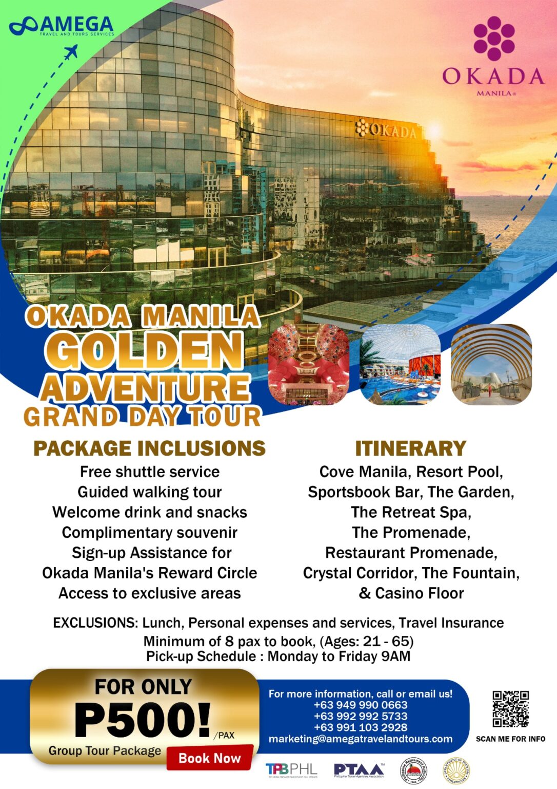 Amega Travel and Tours Services | Full-Service Travel Agency
